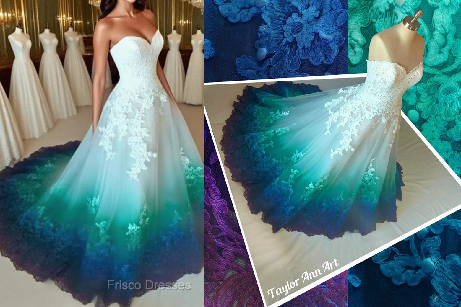 Wedding dress A.I. slop has permeated the industry. God help us.