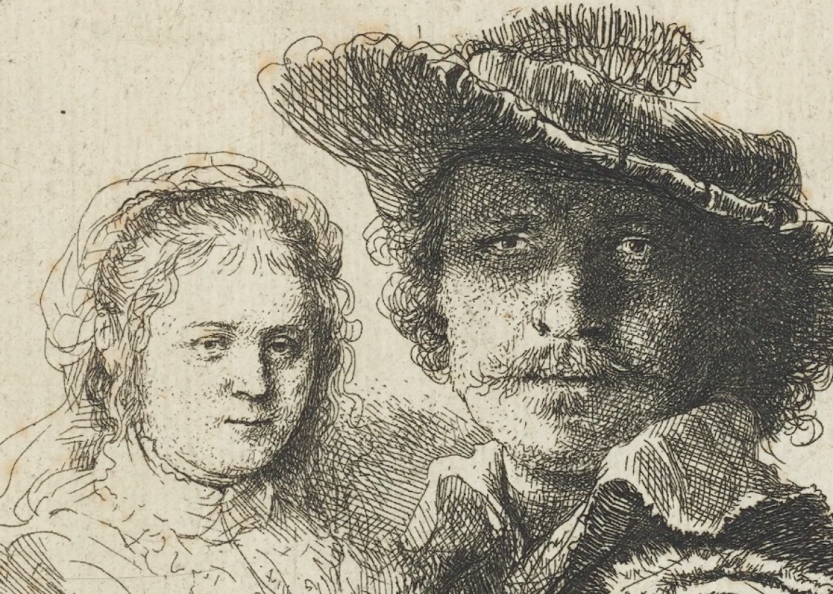See the detailed lines behind Rembrandt’s etchings with Alexander Massouras and Christie’s (Video).