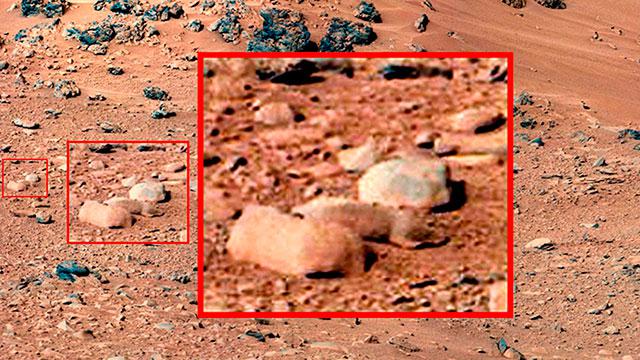 Mars rat: Curiosity Rover image of rodent spotted online.