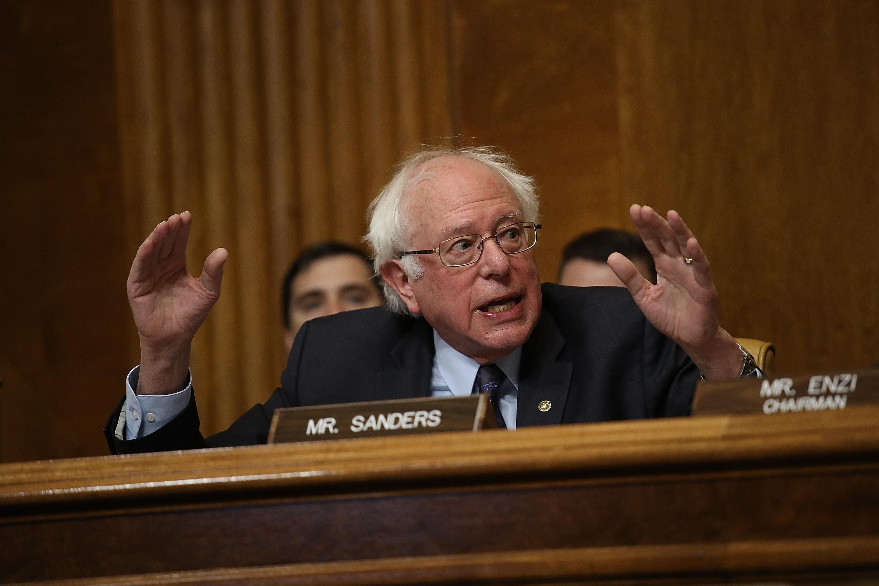 Bernie Sanders has started discussions about a 2020 campaign.
