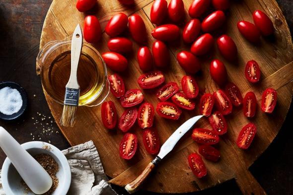 The best way to cook ripe tomatoes.