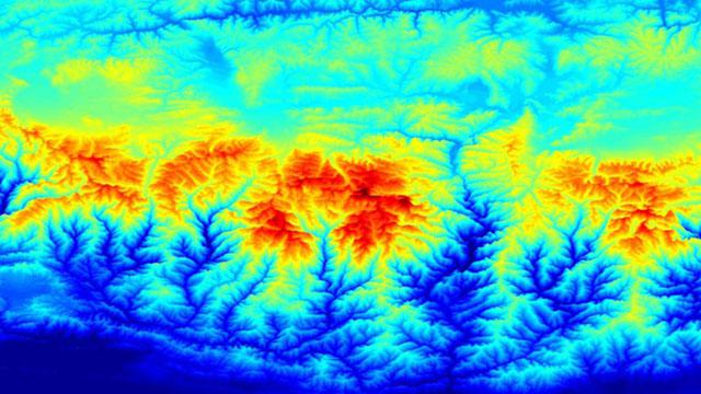 Gravity map: Intricately detailed with NASA data shows lightest and ...