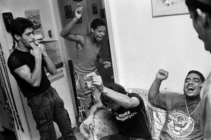 Stephen Shames photographs the Bronx in his book, Bronx Boys.