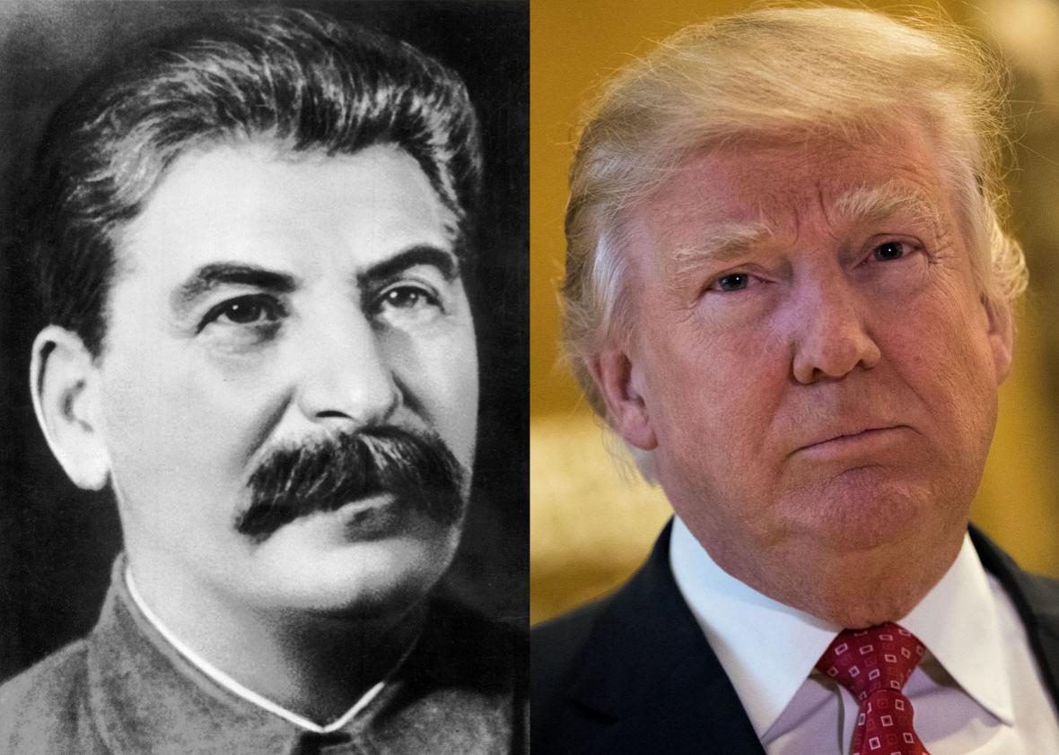 A lesson for Trump from Stalin: Lies work, up to a point.