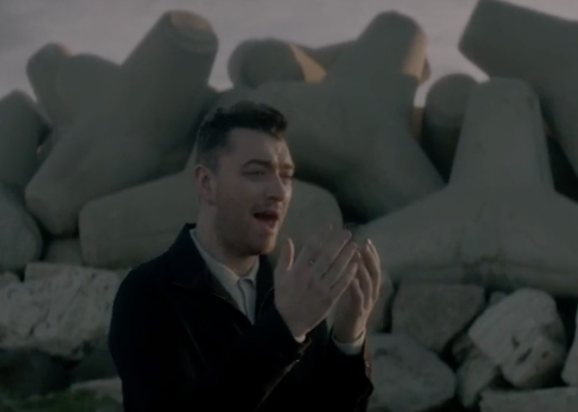 Sam Smith’s “Writing’s on the Wall” Spectre music video: He and James ...