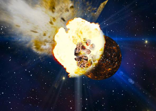 Real moon age: Our moon may be older than we thought.