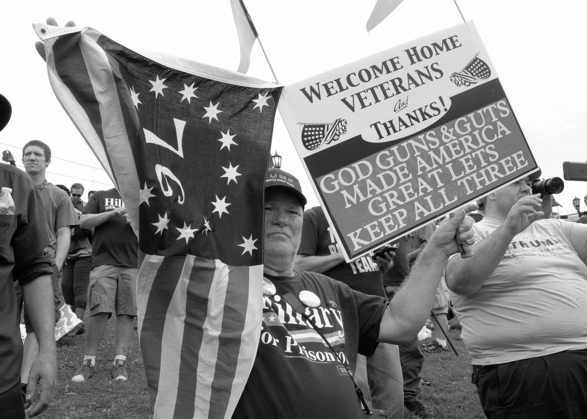 The lunacy of Trump's GOP, at the America First Unity Rally