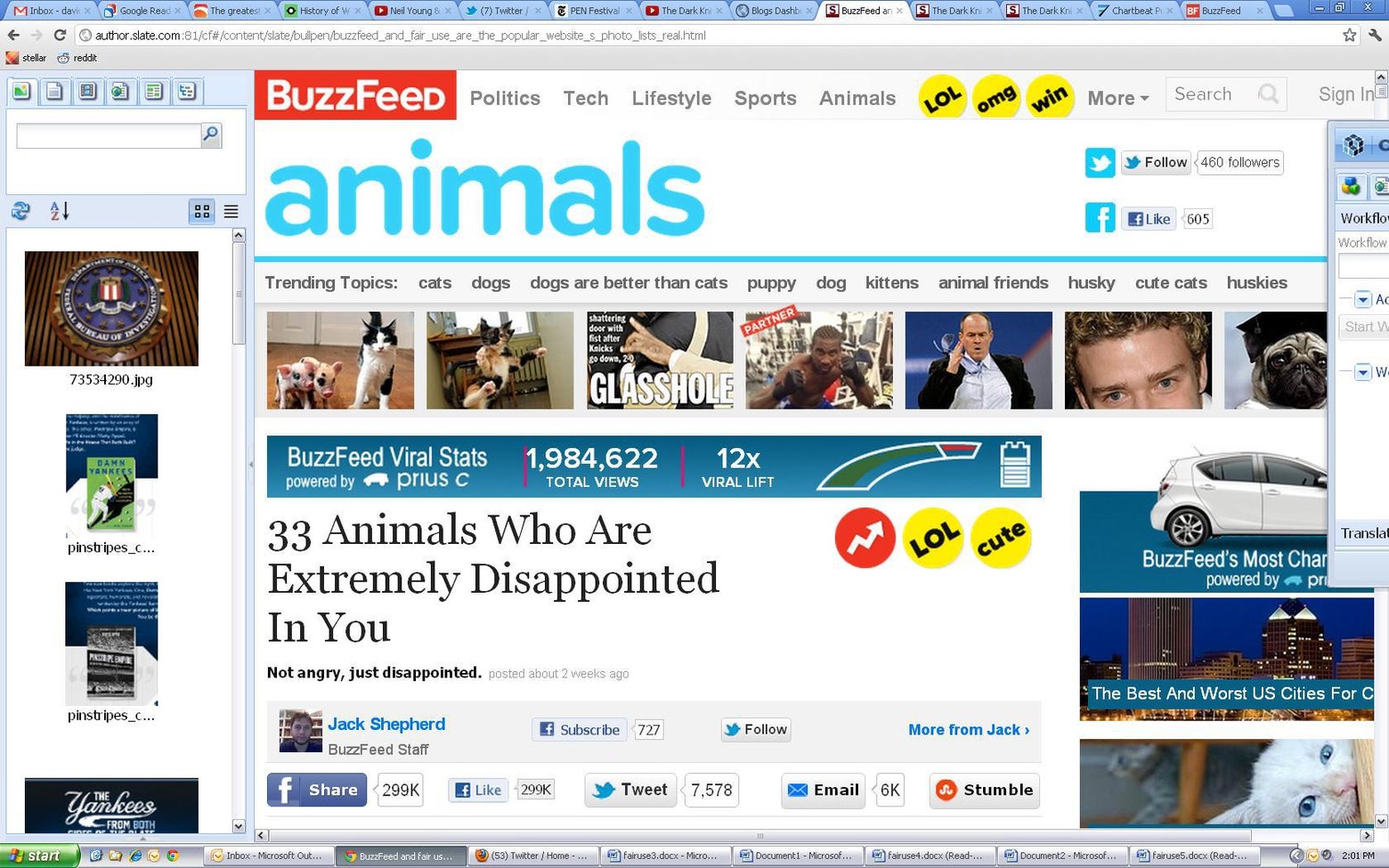 BuzzFeed and fair use: Are the popular website’s photo lists really ...