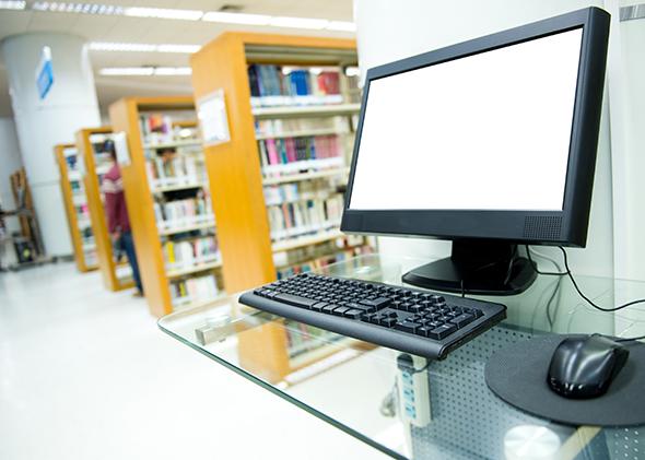 Keyloggers at hotel business centers: The dangers of public computers.