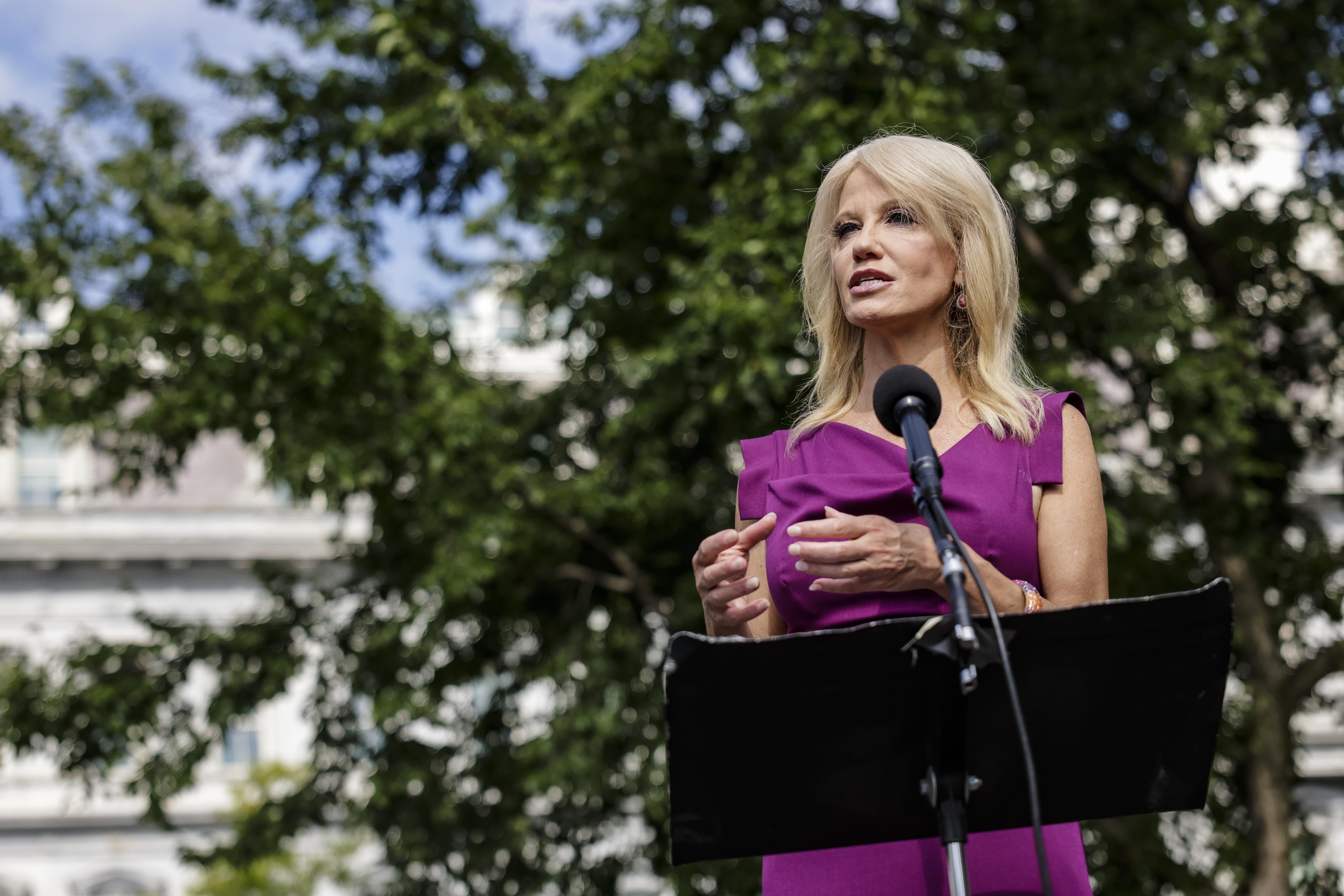Kellyanne Conway to leave White House at end of August.