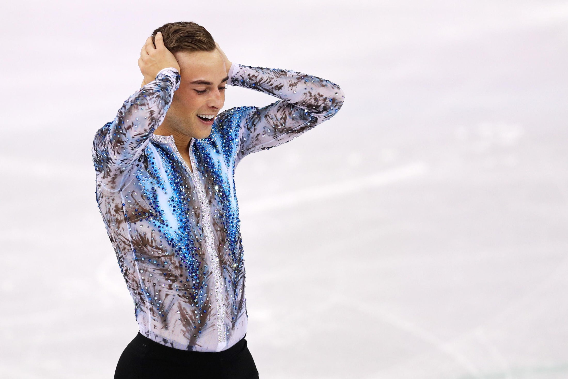 Bronze medalist Adam Rippon is winning the Winter Olympics.
