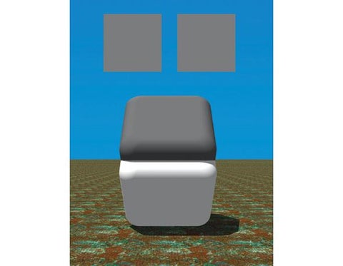 Optical illusion: Shades of gray.