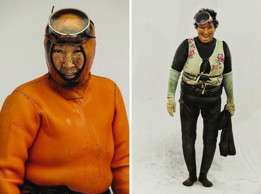 Hyung S. Kim photographs haenyeos on Korea’s Jeju Island, “HaeNyeo ...