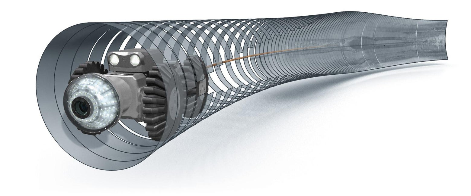 Sewer robots do the dirty work.