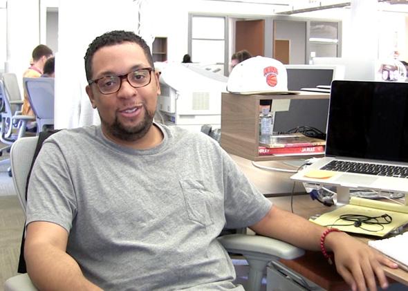 Derreck Johnson: Getting to know Slate’s Web designer (VIDEO).