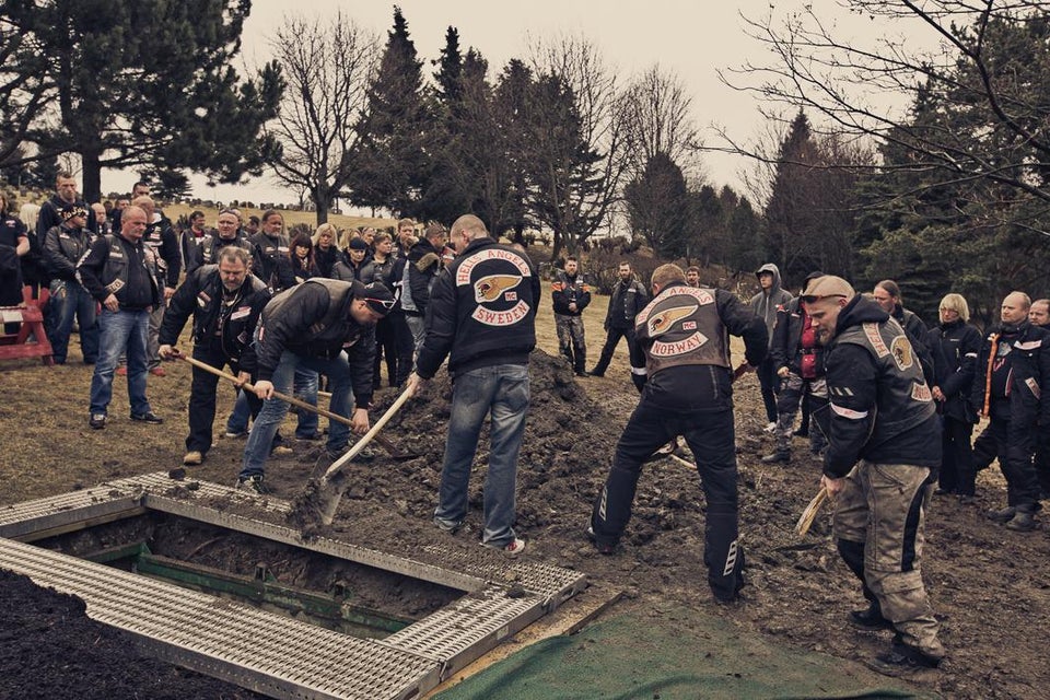 Marcel Leliënhof photographs the Hells Angels in Norway in his book ...