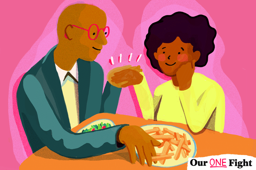 Our one fight: The sharer vs. the withholder.