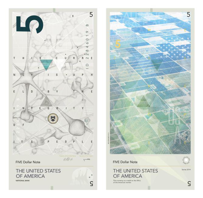 Travis Purrington volunteers to redesign the U.S. dollar bill.