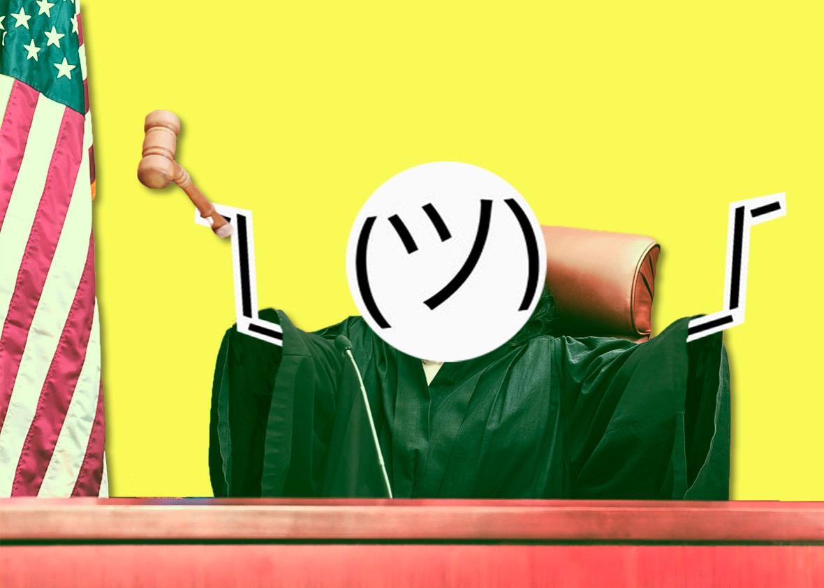 Emoticons and emojis as evidence in court.