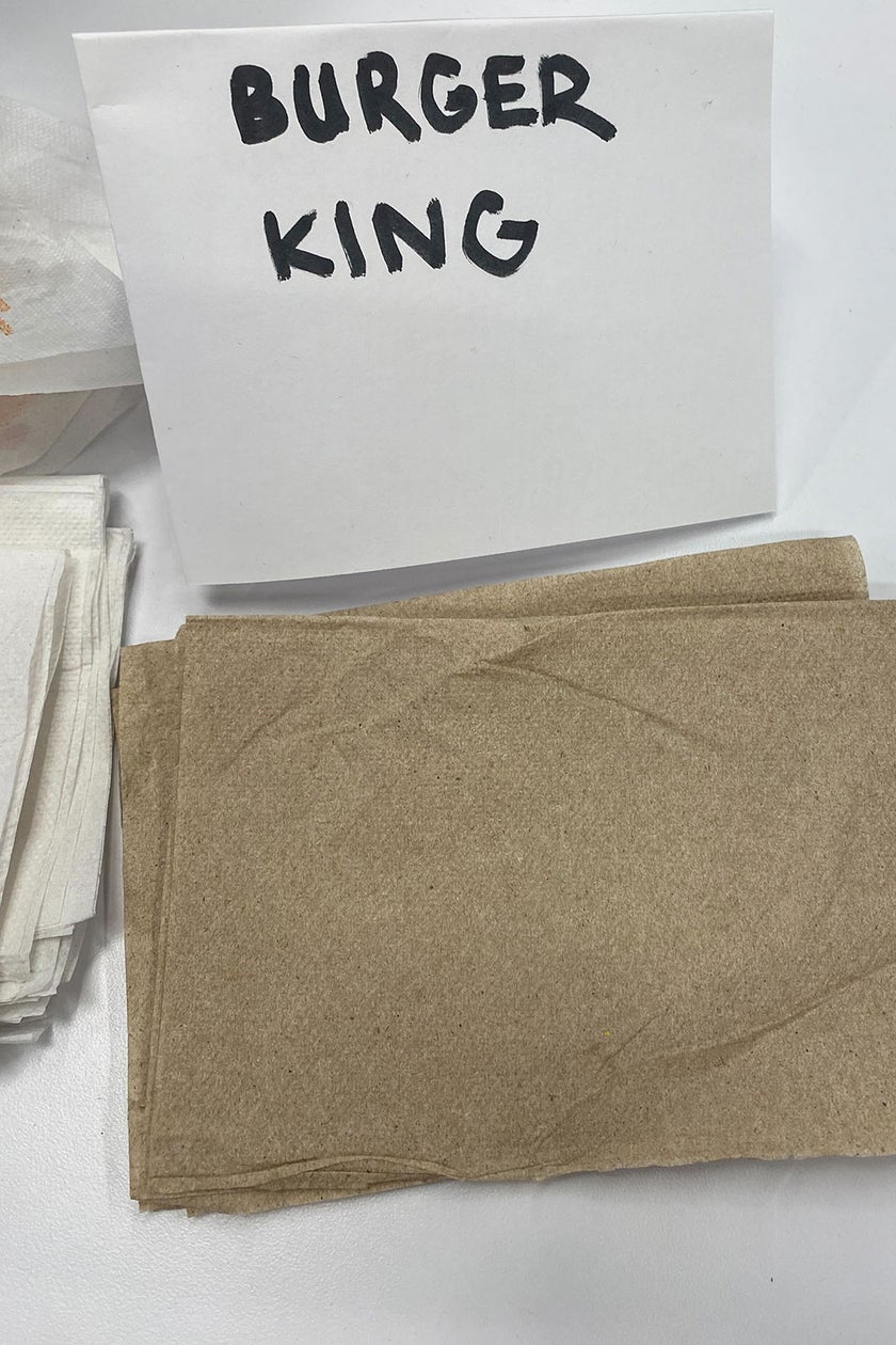 Chipotle, Five Guys, Starbucks, McDonald's napkins: We tested which are ...