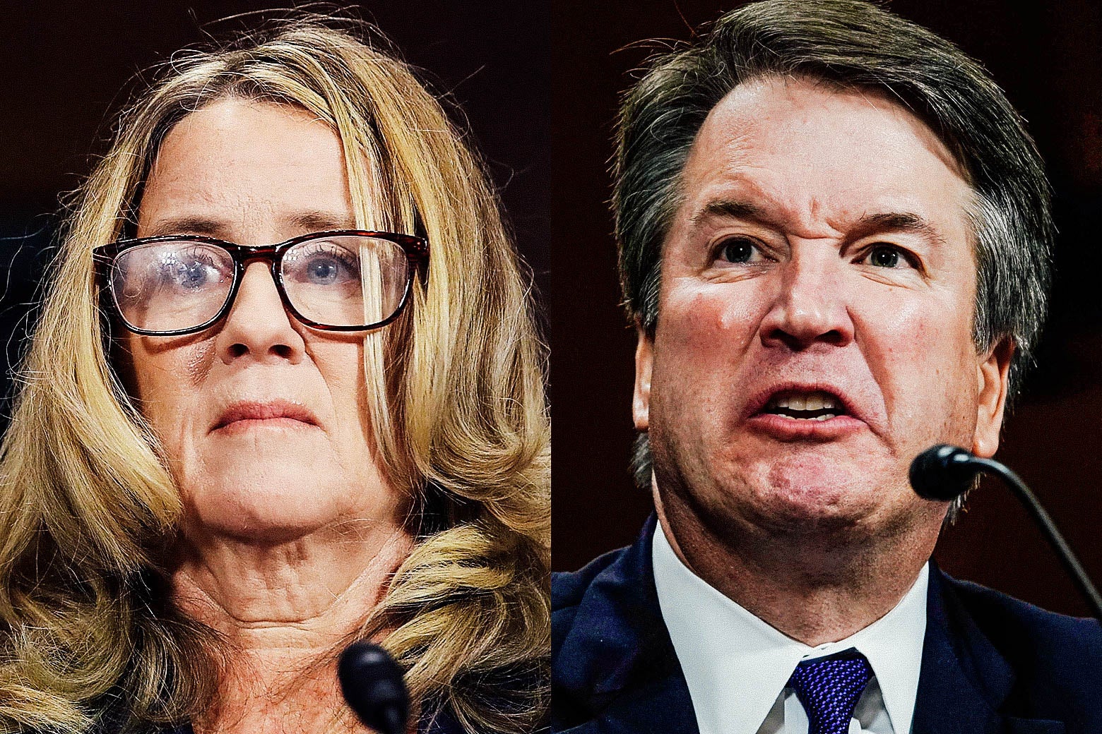 Kavanaugh hearing and angry men.