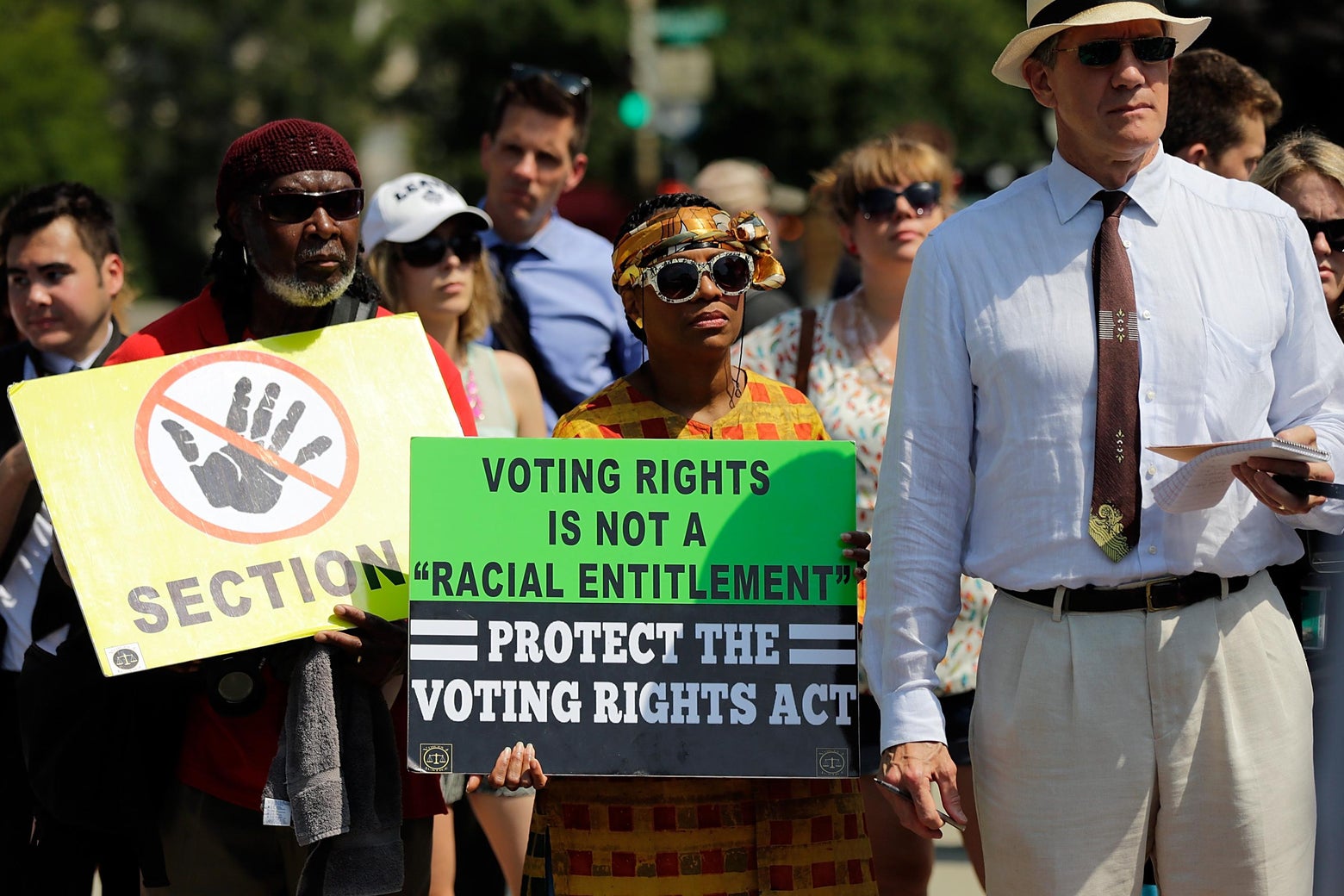 Trump judge argues voters can't sue under the Voting Rights Act.
