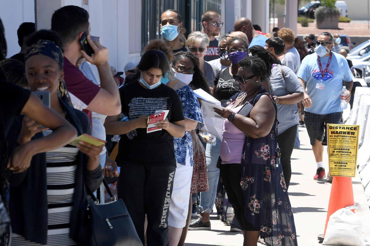 Conservative groups sue to make pandemic voting even harder.