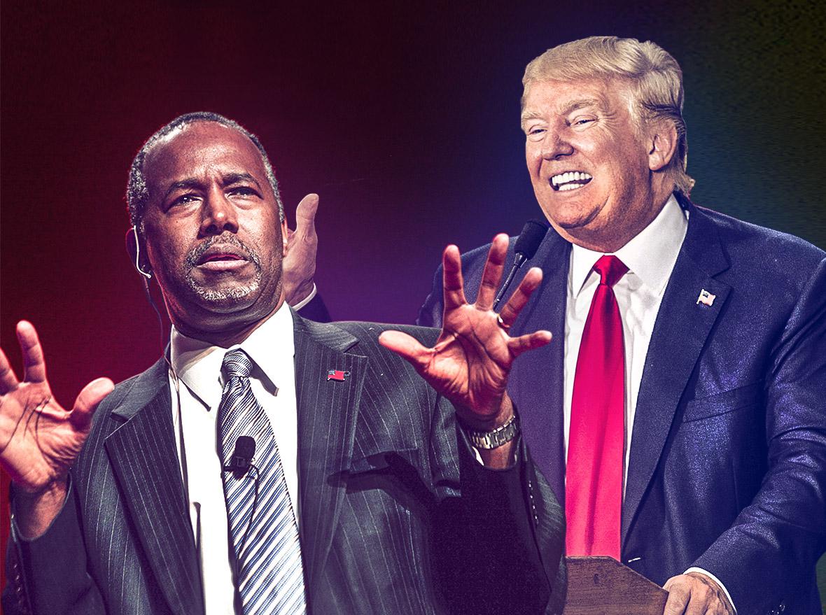 Donald Trump and Ben Carson argue over the presidency: The fight ...
