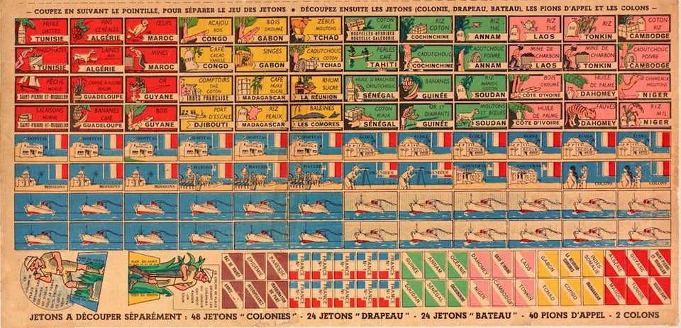 Colonialism game: French board game meant to teach kids basics of ...