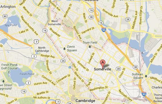 Somerville density without tall buildings.