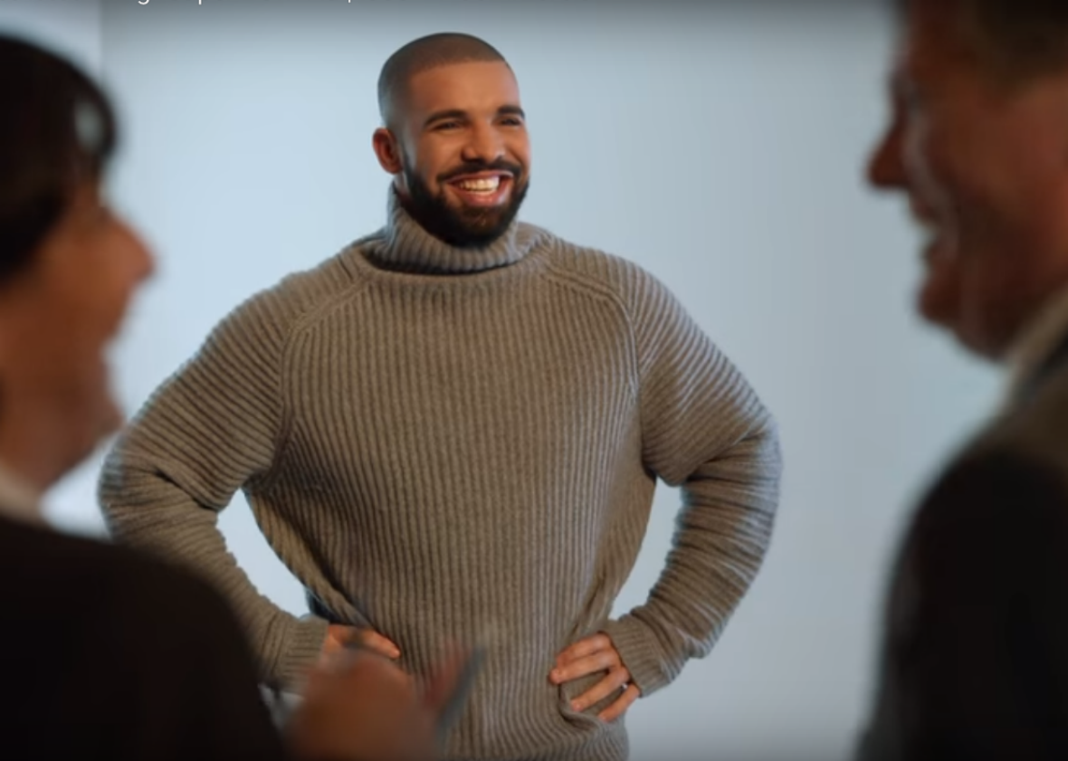 Drake’s “Hotline Bling” Super Bowl commercial is charming (VIDEO)