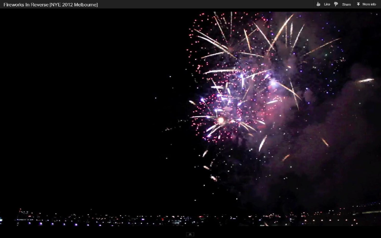 Fireworks in Reverse: Watch amazing video from Melbourne by Julian Tay ...