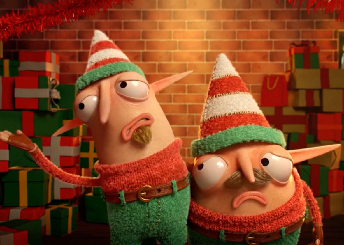 Funny animation about the commercialization of Christmas sung by Santa ...