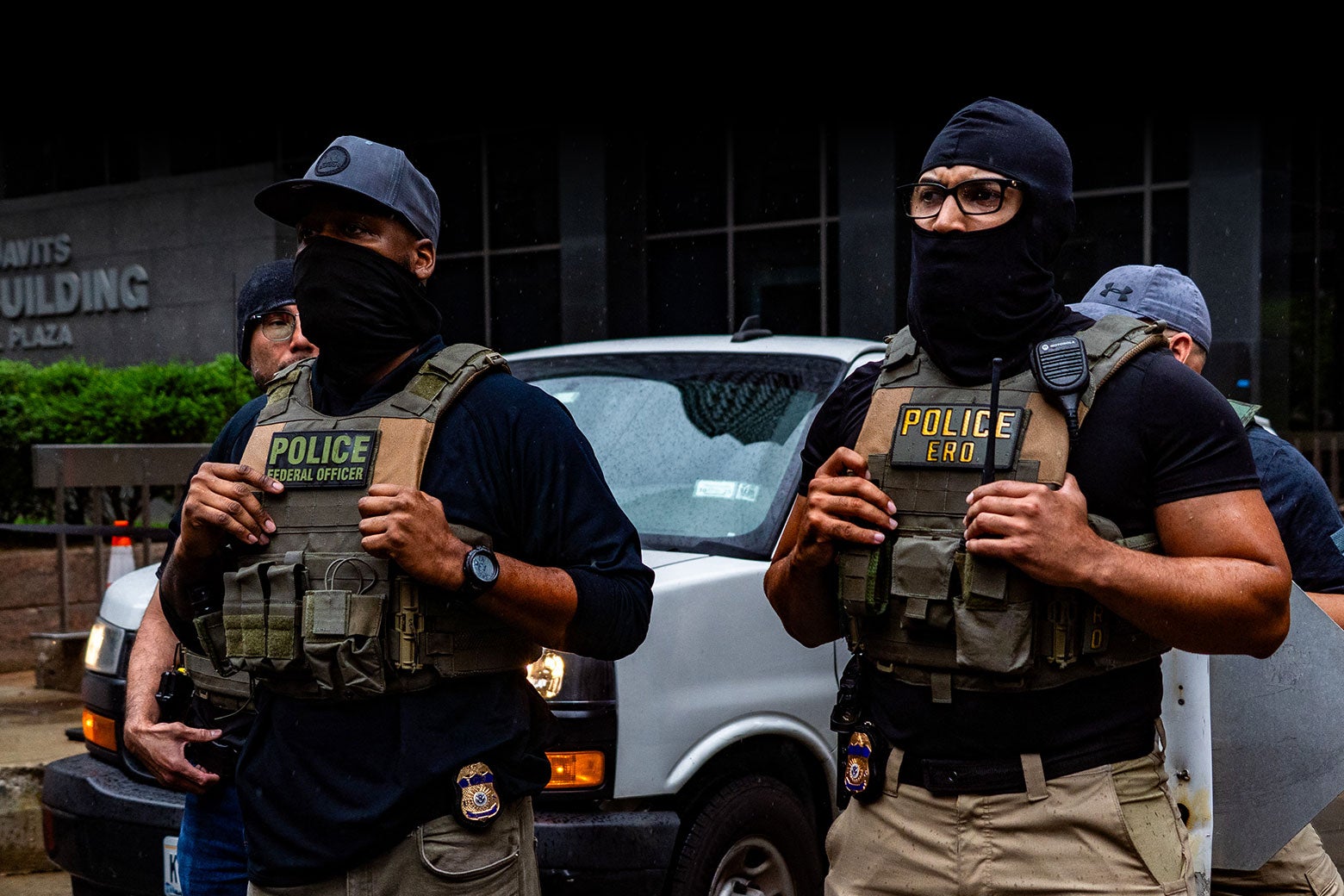 ICE officers keep wearing masks. That’s dangerous, especially for them.