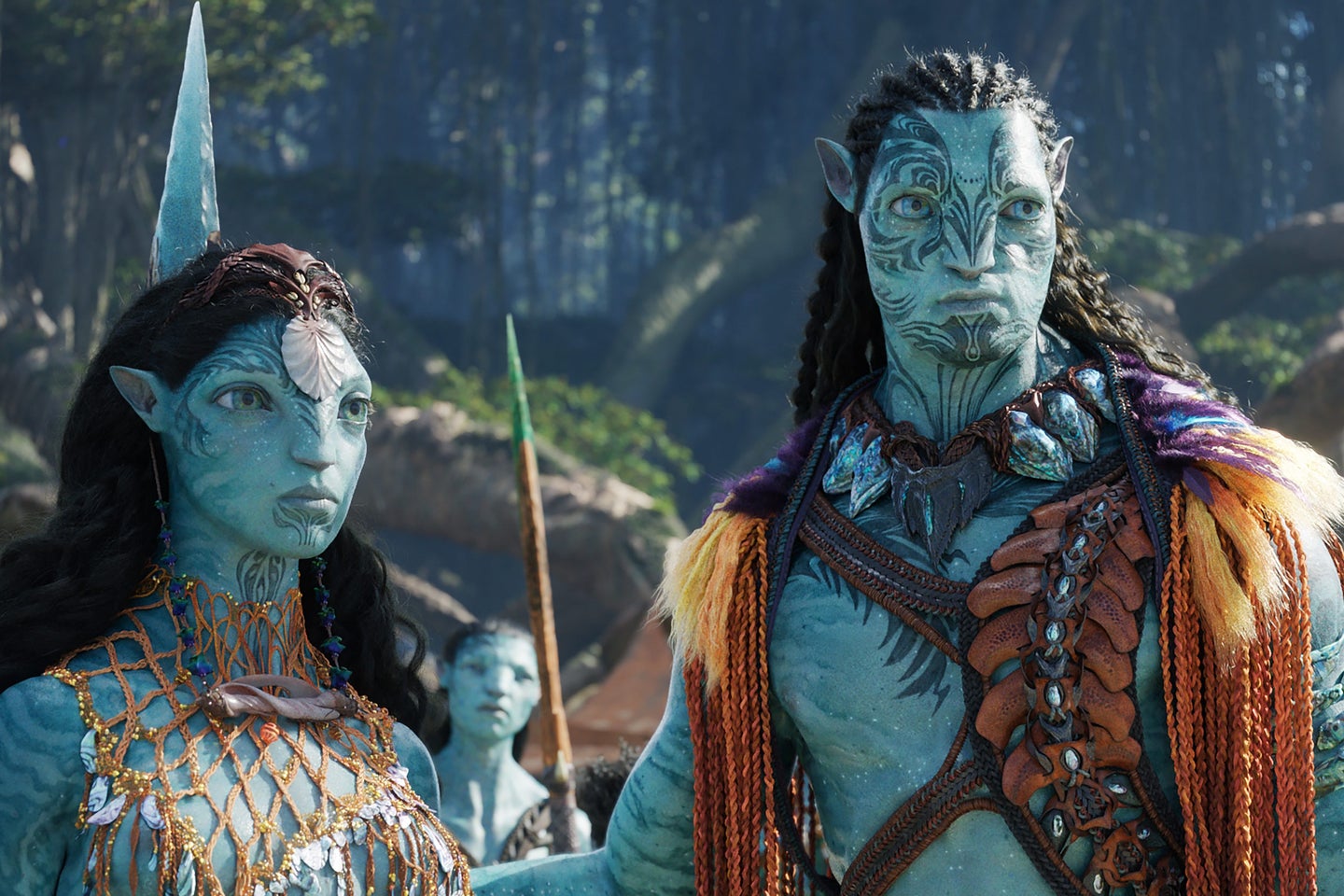 Avatar: The Way of Water can’t quit one of sci-fi’s most racist tropes.