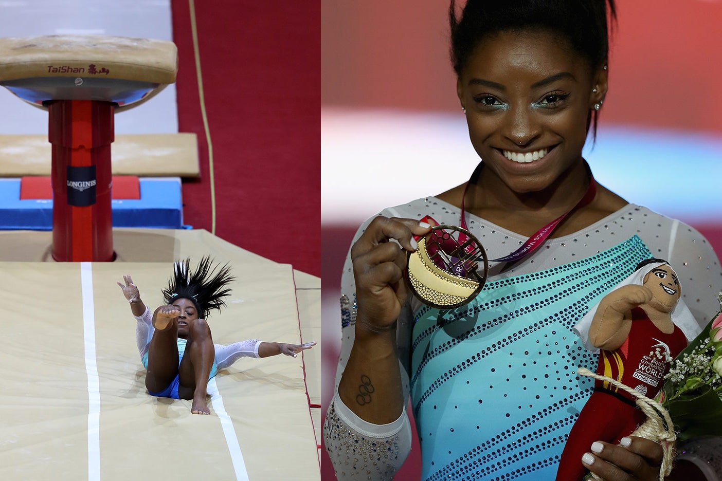 Simone Biles’ falls at the 2018 World Gymnastics Championships showed ...