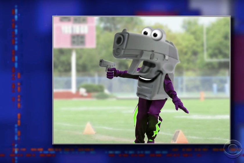 Stephen Colbert doesn’t think arming teachers is a great idea.