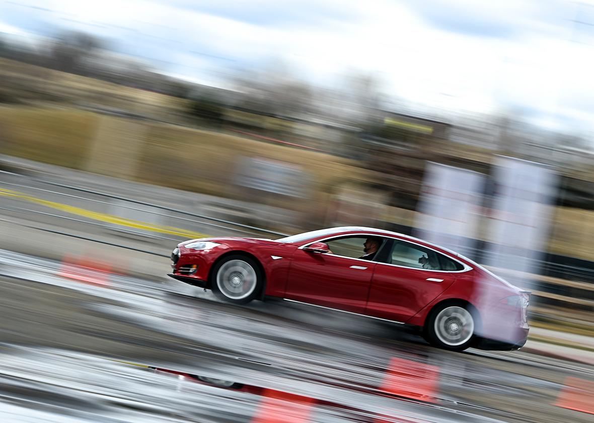 A Tesla driver died in a crash while his car was on autopilot.