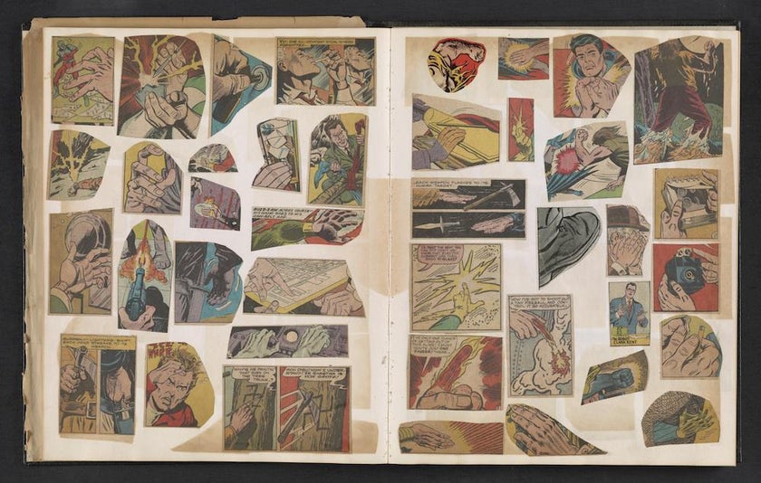 Art of Ray Yoshida: Comic book scrapbooks from the Archives of American ...