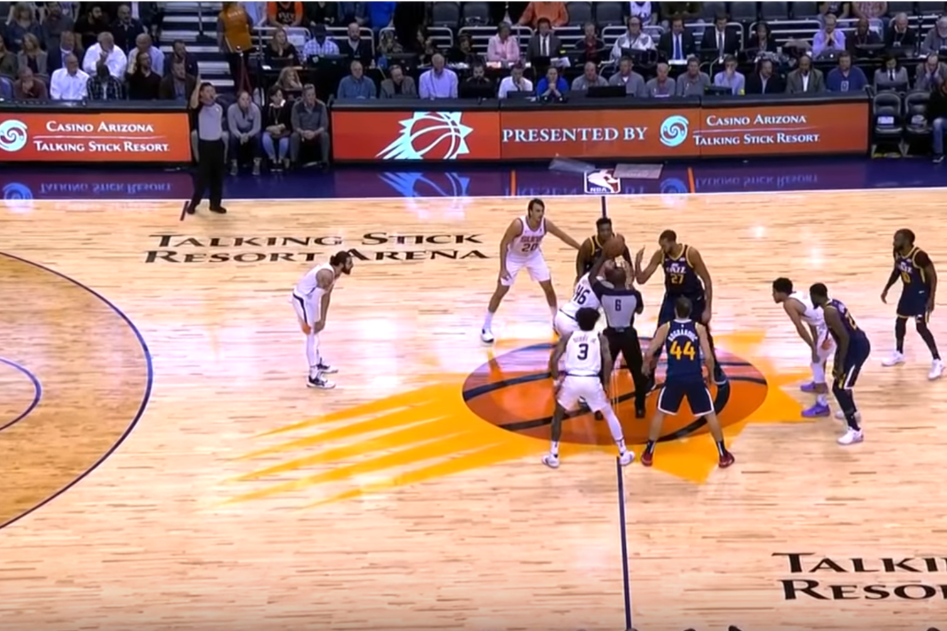Shooting from the logo: a guide to long, long distance NBA marksmanship.