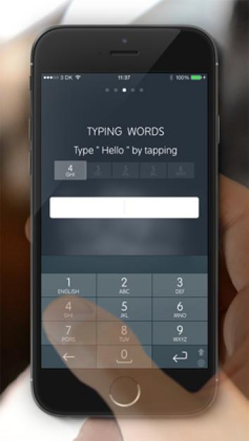 Type 9 is a third-party keyboard for iOS 8 that mimics classic T9.