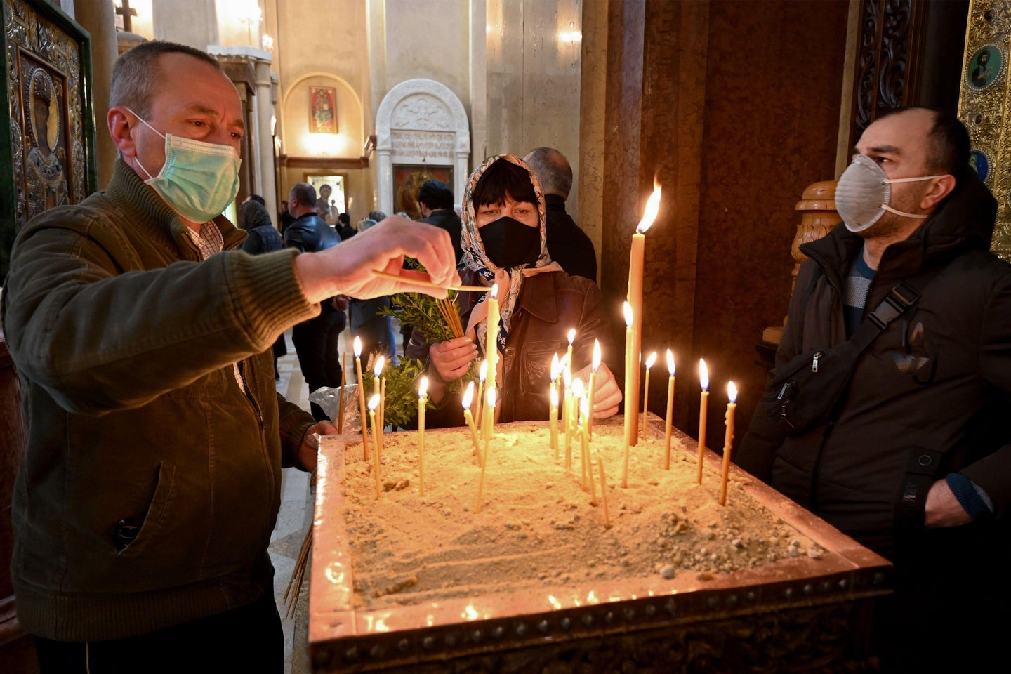 Orthodox Easter will test eastern Europe's lockdowns.