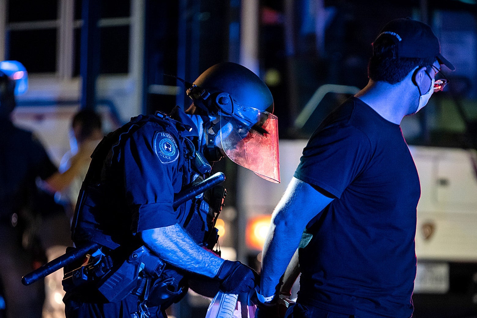 Police tactics are making the threat of COVID-19 spread among ...