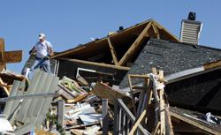 What happens when two tornadoes collide?