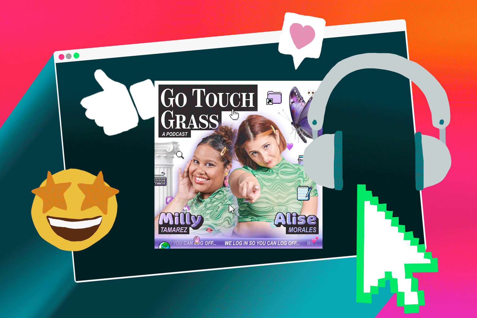 Meet The Co Hosts Of Go Touch Grass