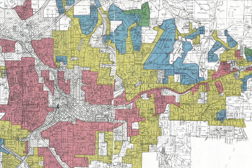 Redlining has taken its toll on property values. But not in every city.
