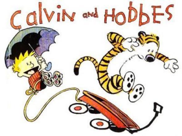Calvin and Hobbes movie clip: biggest influences are Pogo, Peanuts, and ...