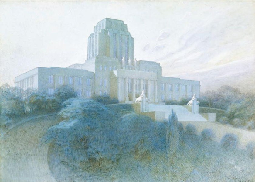 100 Years of Architectural Drawing by Neal Bingham chronicles a lost art.