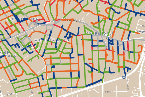 My quest to catalog the style of every house number in one suburban ZIP ...