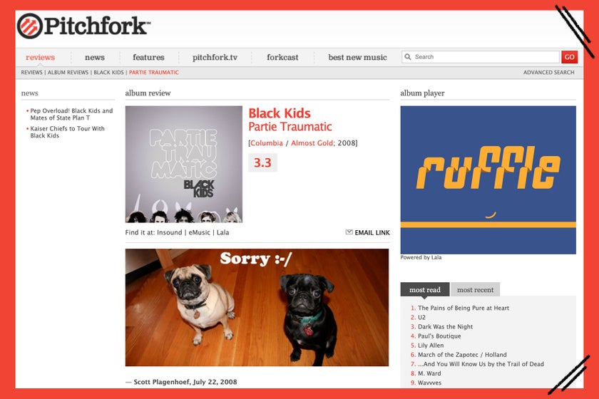 Pitchfork: The oral history of the music magazine everyone loved to hate.